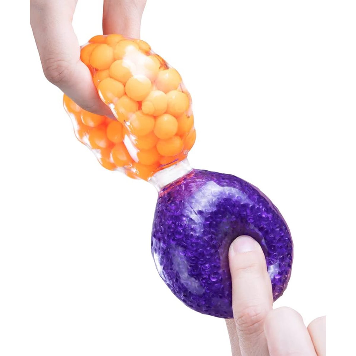Stress Ball Duo – Glitter Beads & Molecules – fdmt