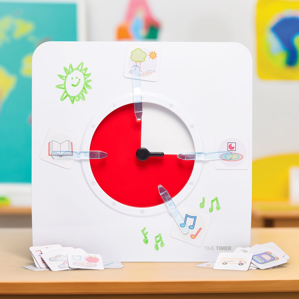 Time Timer Original 8” avec planificateur visuel – fdmt