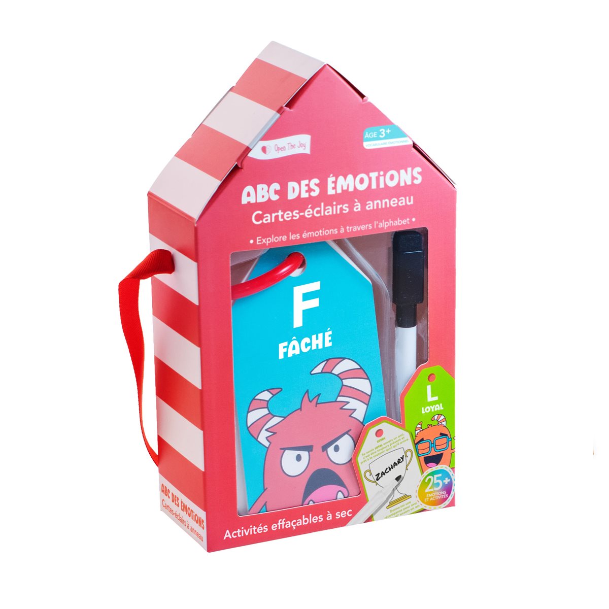 Cartes ABC des émotions - Activités portatives - Version française – fdmt